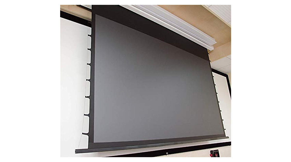 FMOGE 133-Inch 4K ALR Motorized Projection Screen for Home Theater