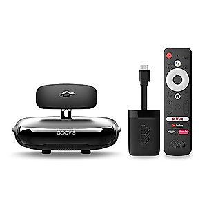 GOOVIS Cinego G2 Cinema Headset Meta -Universe None VR HMD Monitor 3D Theater Goggles with Android TV Box