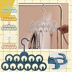 SolwDa Paper Plate Holders for Counter Multifunctional Hangers Creative Nonslip Hangers Saving Space Household Wardrobe Storage Hangers Stainless Steel Rack Oil, Dark Blue, One Size