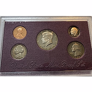 1988 S US Proof Set (5 Coin Set) Comes in Original Packaging Proof