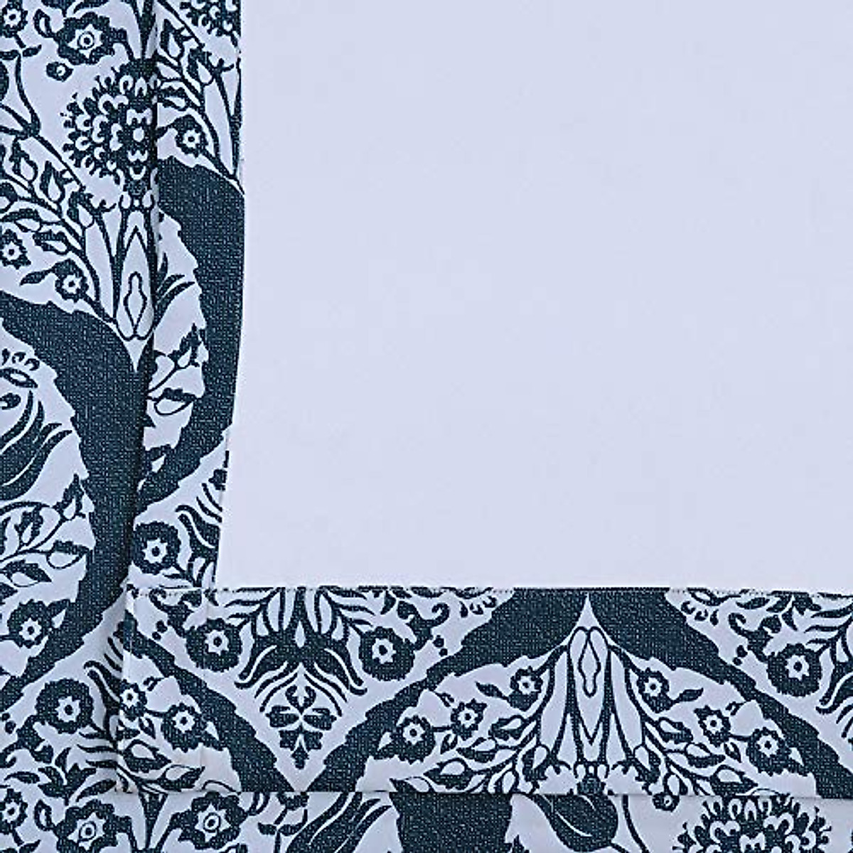 HPD Half Price Drapes Printed Room Darkening Curtains for Living Room & Bedroom 50 X 96, BOCH-KC108B-96 (1 Panel) Woodcut Green