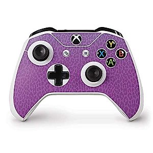 Skinit Decal Gaming Skin Compatible with Xbox One S Controller - Officially Licensed Skinit Originally Designed Cheetah Print Purple and Blue Design