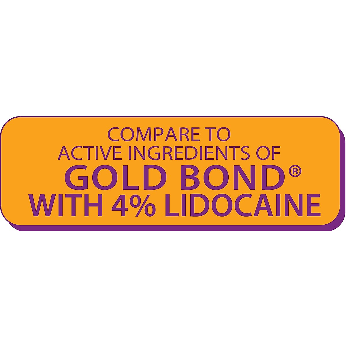 Globe Lidocaine 4% Multi-Symptom Relief Cream 1.75 oz, Numbs Away Pain & Itch, Steroid Free Non-Greasy Formula (Compare to Gold Bond w/Lidocaine)