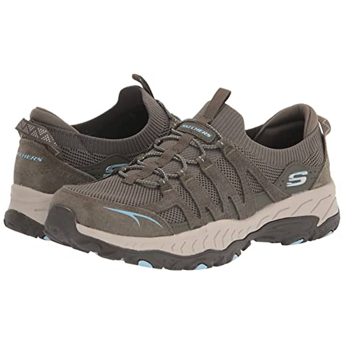 Skechers Sport Women's Women's Grand Peak Hiking Shoe, OLV=Olive, 6