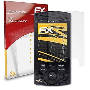 atFoliX Screen Protector compatible with Sony Walkman NWZ-S545 Screen Protection Film, anti-reflective and shock-absorbing FX Protector Film (3X)