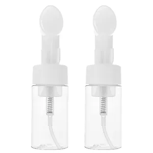 DOITOOL 2pcs Sparkling Bottle Foam Face Wash Liquid Hand Soap Foaming Foaming Soap Dispenser Empty Pump Bottles Travel Soap Hand Soap Foaming Bottles Empty Sub Bottle Clean