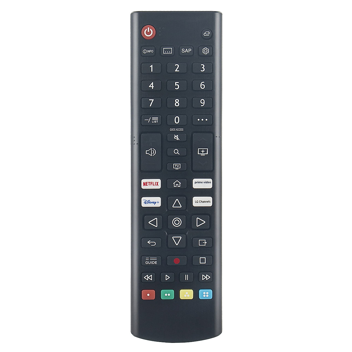 Replace Remote Controller Compaible with LG LED 4K UHD Smart TV 2021 TVs 43UP7000PUA 50UP7000PUA 55UP7000PUA 65UP7000PUA 70UP7070PUE 75UP7070PUD 43UP7100ZUF 43UP7560AUD 50UP7100ZUF 50UP7560AUD