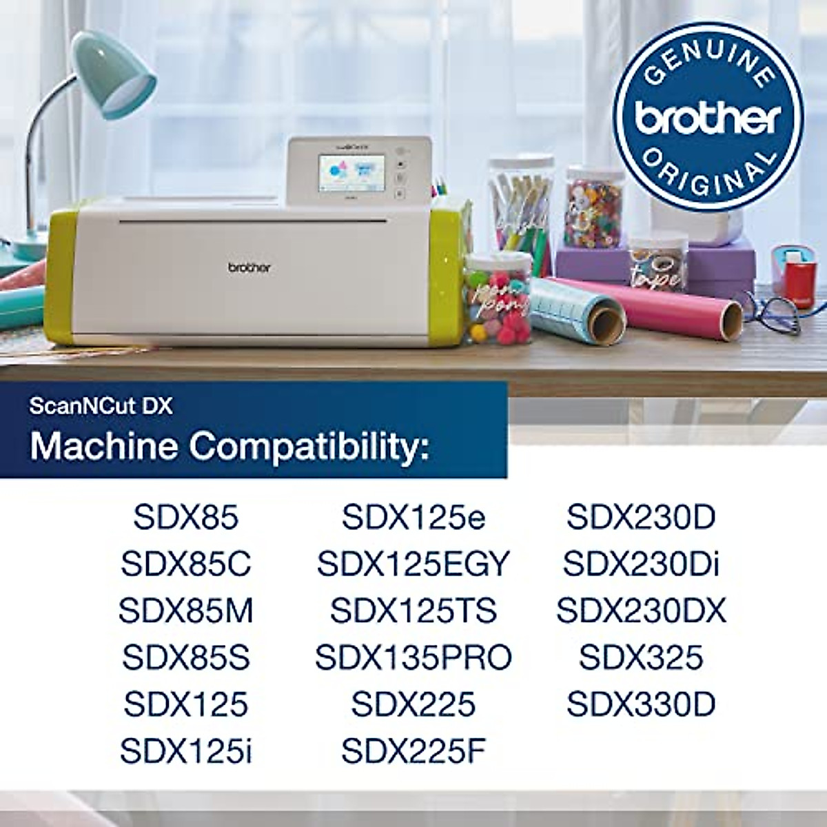 Brother CADXVBKIT1 ScanNCut DX Vinyl Auto Blade Kit, No Color