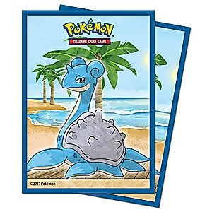 Ultra PRO - Lapras Pokémon Card Protector Sleeves (65 ct.) - Protect Your Gaming Cards, Collectible Cards, and Trading Cards in Style with The Ultimate Card Protection Technology