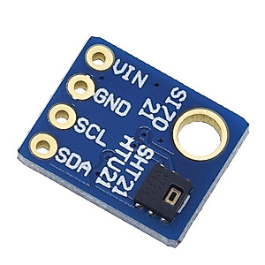HiLetgo 2pcs Si7021 GY-21 Industrial High Precision Humidity Sensor I2C IIC Interface for Arduino Low Power CMOS IC Module