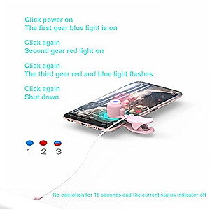 INSFEEL Auto Clicker for Phone - Screen Autoclicker Simulated Finger Clicking Simulator Tapper for Gaming, Shopping, Lightning Deal, Live Broadcasts, Reward Tasks, Giving a Like in Tiktok (White)
