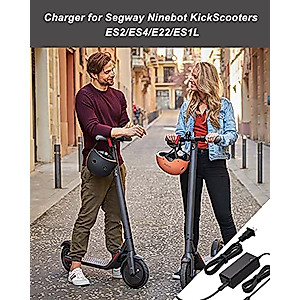 42V 1.7A Replacement for Segway Ninebot Charger for Scooter ES2/ES4/E22/ES1L ES Series KickScooters