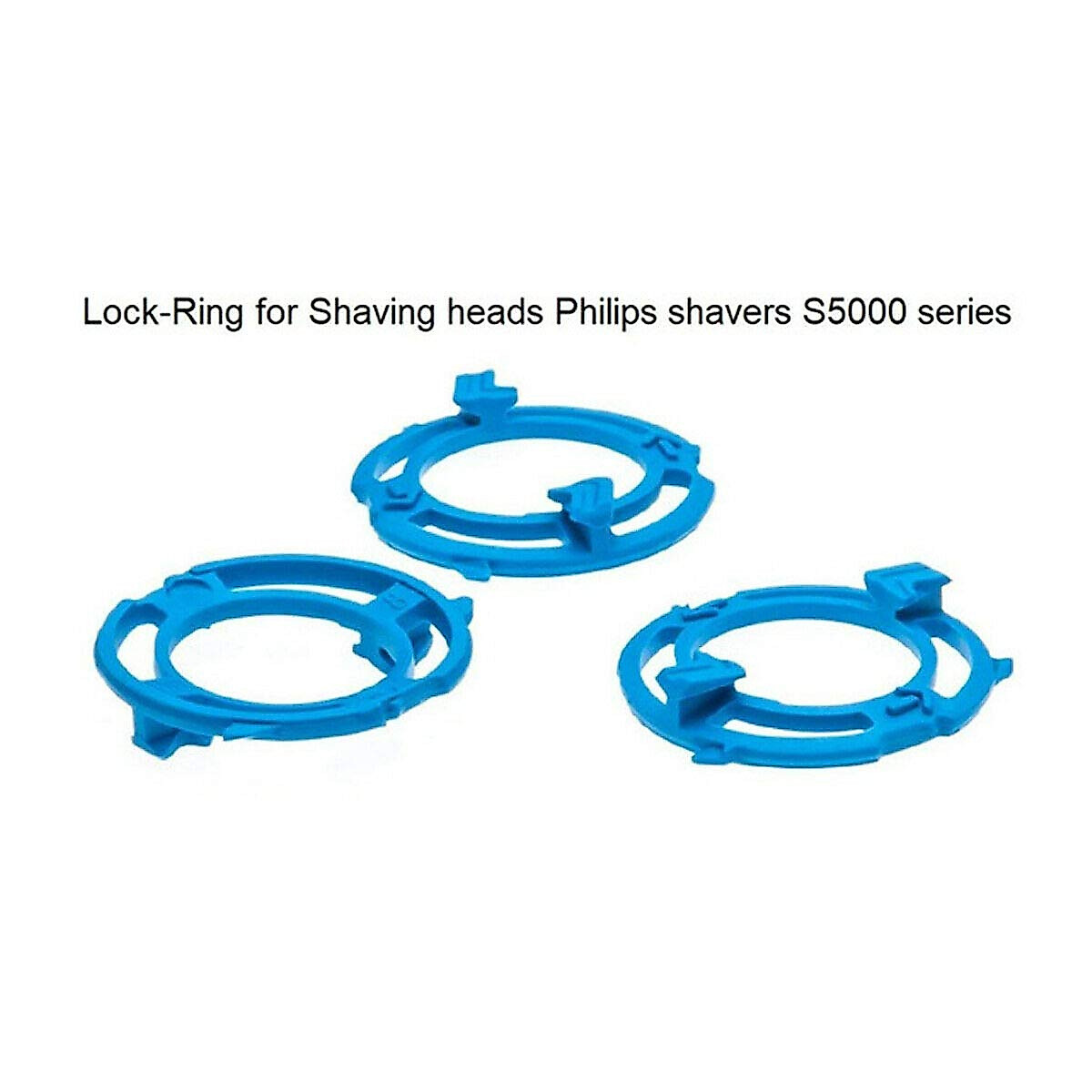 Life-Q 3pcs Blade Retaining Rings Retaining-Plate Holder Compatible with Philips Norelco S5000 Series Models