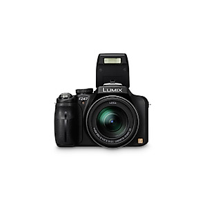 Panasonic Lumix DMC-FZ47K 12.1 MP Digital Camera with 24xOptical Zoom - Black (OLD MODEL)