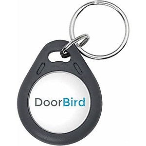 DoorBird 423860605 IP Video intercom System Transponder 10gang Black,White