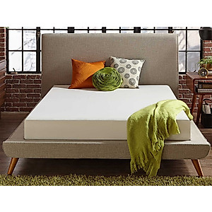 Live and Sleep Classic 8 Inch Medium Firm Memory Foam Mattress - Bed in a Box with Firm Body Support, CertiPUR Certified - RV Short Queen Size