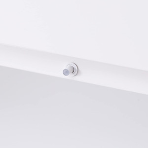 Lemoeyes Shoe Cabinet with 3 Flip Drawers, Tipping Shoe Organizer Wall Mounted Shoe Storage for Entryway Hallway Corridor, Holds 9 Pair Shoes, White, No-Assembly