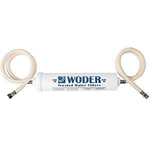 Woder-10K-DC Ultra High Capacity Under Sink Water Filter with Direct Connect Fittings - WQA Certified 10,000gal – Removes Chlorine, Lead, Chromium 6, Heavy Metals, Odors/Contaminants - US Made