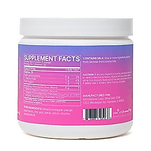 Microbiome Labs MegaMucosa - GI Lining Powder Supplement - Gut Lining & Immune Support with Immunoglobulins & Amino Acids - Berry Acai Flavor Powder for Adults, Children & Teens (5.5 oz)