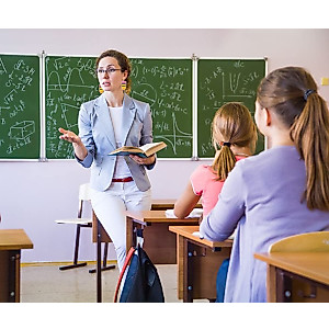 3 Pairs Pencil Earrings Teacher Earrings for Women Rhinestone Beaded Dangle Drop Earrings Colorful Teacher Appreciation Gift Back To School Jewelry Set (2 Pairs Letter)