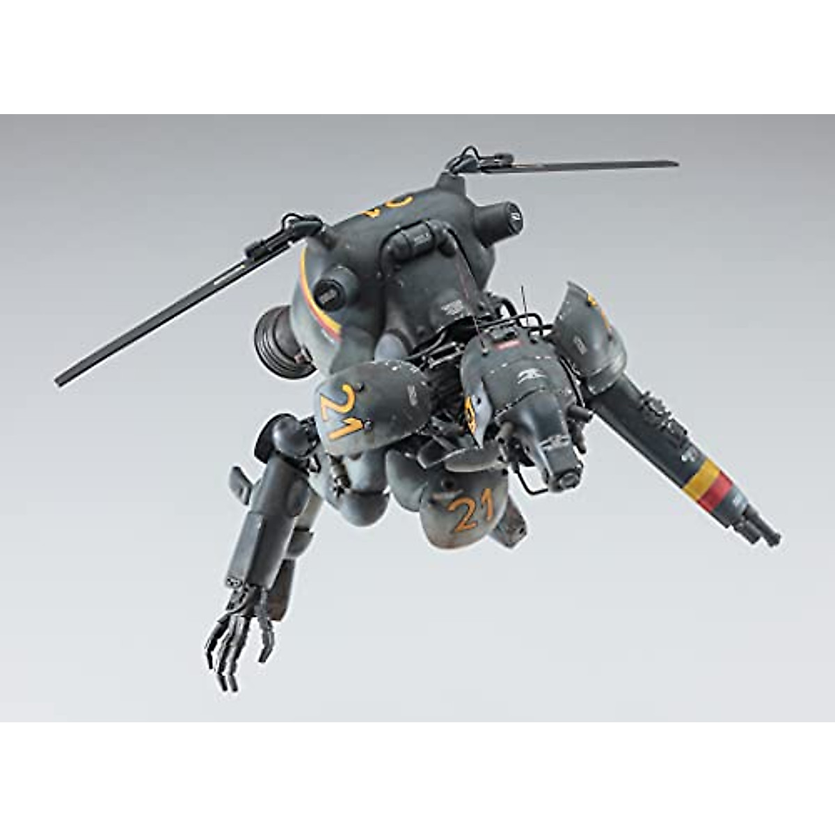 Hasegawa - 1:20 Space Type Humanoid Unmanned Interceptor Großer Hund Schwarzer Hund