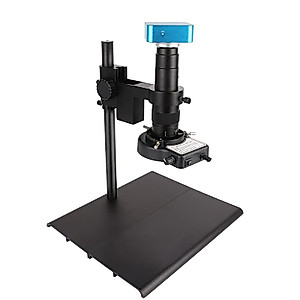 Handheld Digital Microscope Accessories Digital Video Monocular Microscope Set 180X/130X C-Mount 13MP/38MP/48MP 4K HDMI USB Camera Microscope Accessories (Color : 130X 13MP VGA Set)