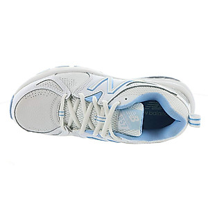 New Balance Women's 857 V2 Cross Trainer, White/Light Blue, 7 XW US