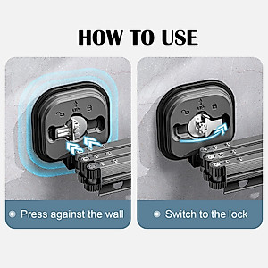 Hemerch Retractable Clothes Drying Rack, Aluminum Clothes Drying Rack Foldable, Retractable Wall Mounted Clothes Hanger Rack, Portable Clothes Drying Rack for Home Organizers (3 Folding, Black)