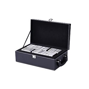 Holds 2000+Card Case Holder Trading Card Box Organizer Storage Comlatible with C.A.H,Yugioh,Phase10,Uno,MTG,Dominion,Baseball Card, Sport Cards, Fits Main Game and All Expansions(Case Only)
