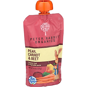 Peter Rabbit Organics Puree Beet Carrot Pear, 4.40 oz