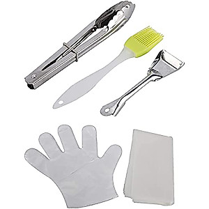 HYDDNice 2 in 1 Electric Grill with Hot Pot Multifunctional Electric Barbecue and Hot Pot Separate Dual Temperature Contral 110V 1000W