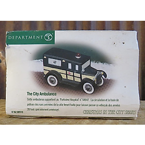 Department 56 The City Ambulance 56.58910