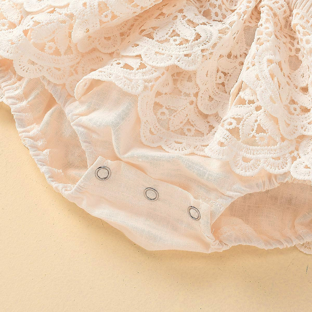 Baby Girl Lace Romper Boho Clothes Newborn Photography Outfits 6-12 Months