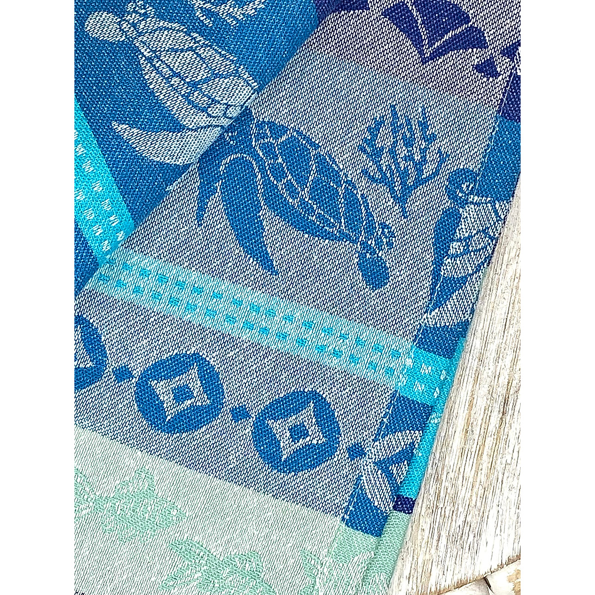 Kay Dee Designs Beach House Sea Turtles Jacquard Kitchen Tea Towels Set of 2