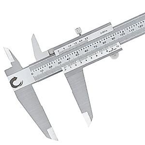 Clockwise Tools Vernier Caliper, DVLR-1205D 0-12 Inch/300 mm, Inch/Metric Conversion, Stainless Steel