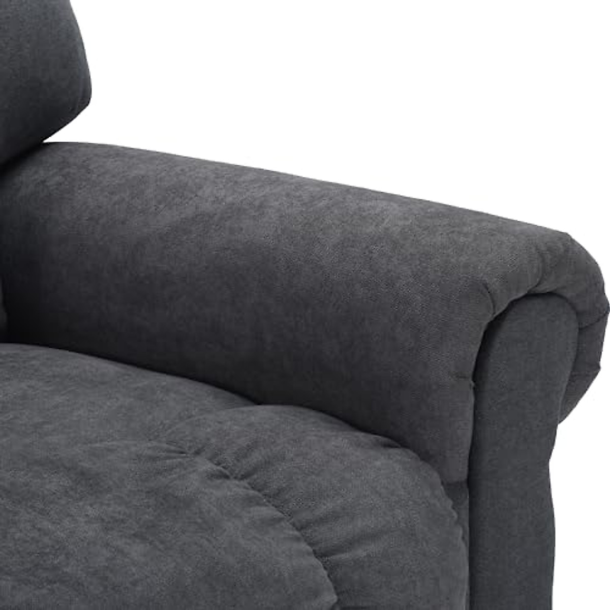 STARY Princess Recliner Sofa for Living Room Chair for Adults Lady, Grey