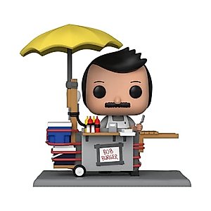 Funko Pop! Deluxe: Bob's Burgers - Bob with Burger Cart, Amazon Exclusive