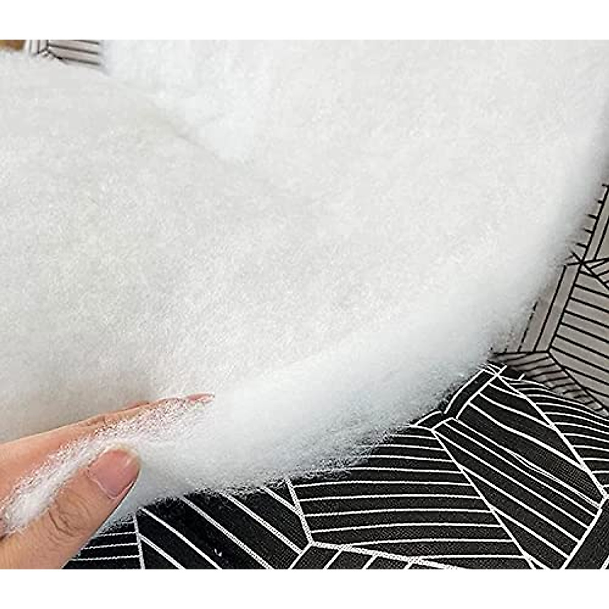 WanJing Outdoor Bench Cushion,Non-Slip Long Chair Backrest Fresco Settee Cushion with Zipper,Porch Swing Seating Pads Soft Lounger Loveseat Wicker Chair Pad,Garden and Deck Seating Pad, 36x12 Inch