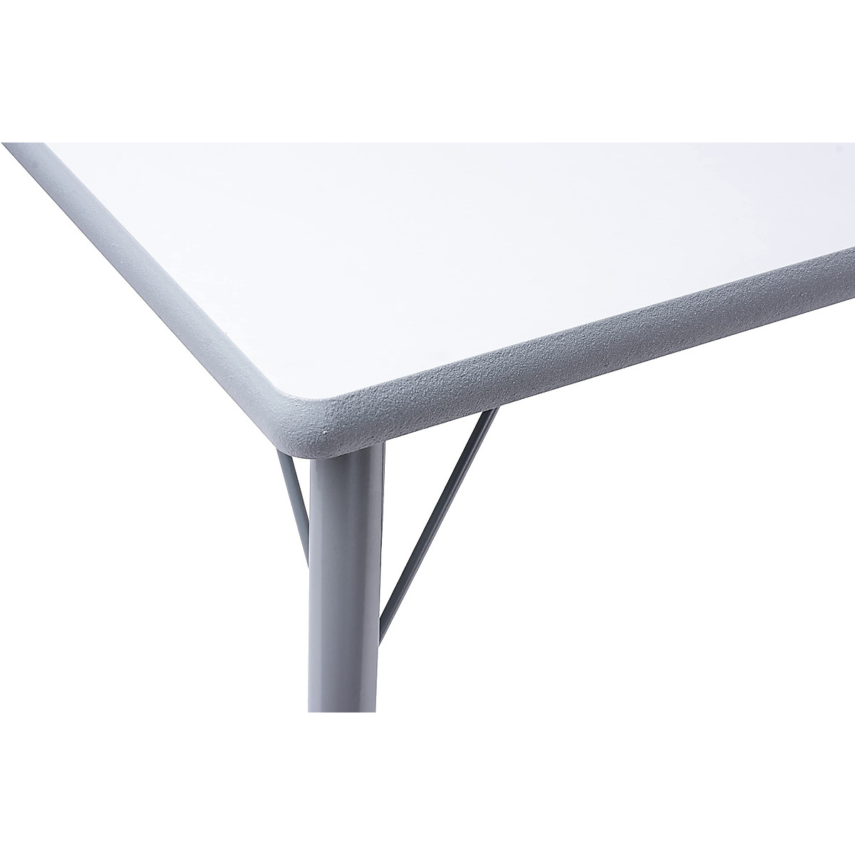 Chair and Table Set for Schools - Table About 24 x 48 inch (60 x 120cm) - Height Adjustable Legs -Spray Edges - and Four Luxurious Classroom Chairs - for Commercial Spaces