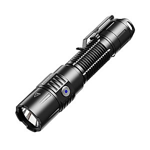 soonfire MX75 Ultra Bright Tactical Flashlight with Battery, USB C Fast Charging Rechargeable Flashlights, Powered by Customized Battery, Long Run Time for Emergency, EDC and Searching