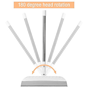 Astfys Carpet Rake Fur Remover Carpet Rake Carpet Silicone Broom Pet Hair Removal Rubber Broom Silicone Carpet Cleaner for Pet Hair Removal Suitable for Removing Hair and Pet Hair from Carpets