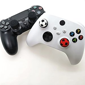 30pcs Joystick Grip for Ps5 Ps4 Controller, Silicone Thumb Grips Caps Cover Analog Stick for Playstation 5, Playstation 4 Controller, Xbox 360, Xbox One Controller (B 30pcs)