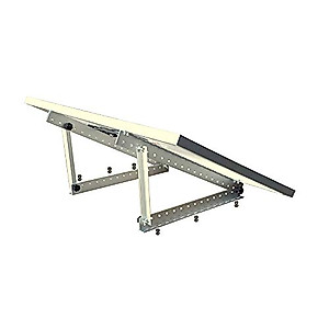 Adjustable Solar Panel Mount Mounting Rack Bracket Set Rack Folding Tilt Legs, Boat, RV, Roof Off Grid (40.5 - inch Length)