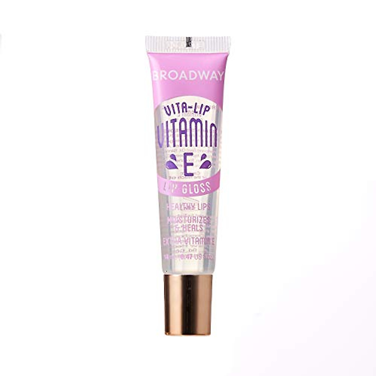 6 PACK Broadway Vita-Lip Gloss 2 Honey + 2 SHEA BUTTER + 2 Vitamin E Oil by Kiss Cosmetics