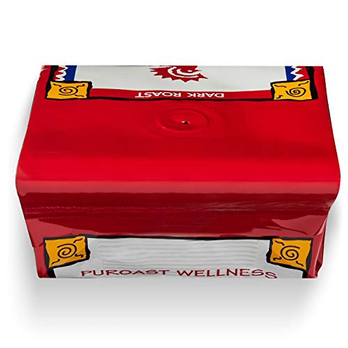 Puroast Low Acid Coffee Ground Organic French Roast, Dark Roast, Certified Low Acid Coffee, pH 5.5+, Gut Health, 12 oz., Higher Antioxidant, Smooth for Espresso, Iced Coffee