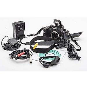 Panasonic Panasonic Lumix DMC-GH1K-Body 12.1 Megapixel Interchangeable Lens Digital Camera Body Only, Lumix G Micro System, Black