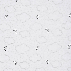 Gerber Boys and Girls Newborn Infant Baby Toddler Nursery 100% Cotton Flannel Receiving Swaddle Blanket, Clouds Grey, 5-Pack