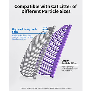 PETKIT New Updated PuraX Self-Cleaning Cat Litter Box, Scooping Free Automatic Cat Litter Box for Multiple Cats with Litter Mat, xSecure/Odor Removal/APP Control