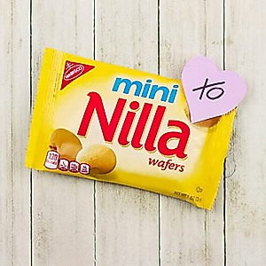 Nilla Wafers Mini Cookies, Vanilla Wafers, 48 Total Snack Packs (4 Boxes)