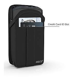 Agoz Zebra TC51 TC56 Scanner Holster, Rugged Carrying Case Pouch for Zebra TC51 TC52 TC56 TC57 TC20 TC21 TC25 TC26 MC40 MC45 Handheld Barcode Touch Mobile Computer,Cover with Metal Clip & Belt Loops